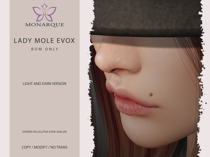 Second Life Marketplace - Monarque - Lady Mole EvoX